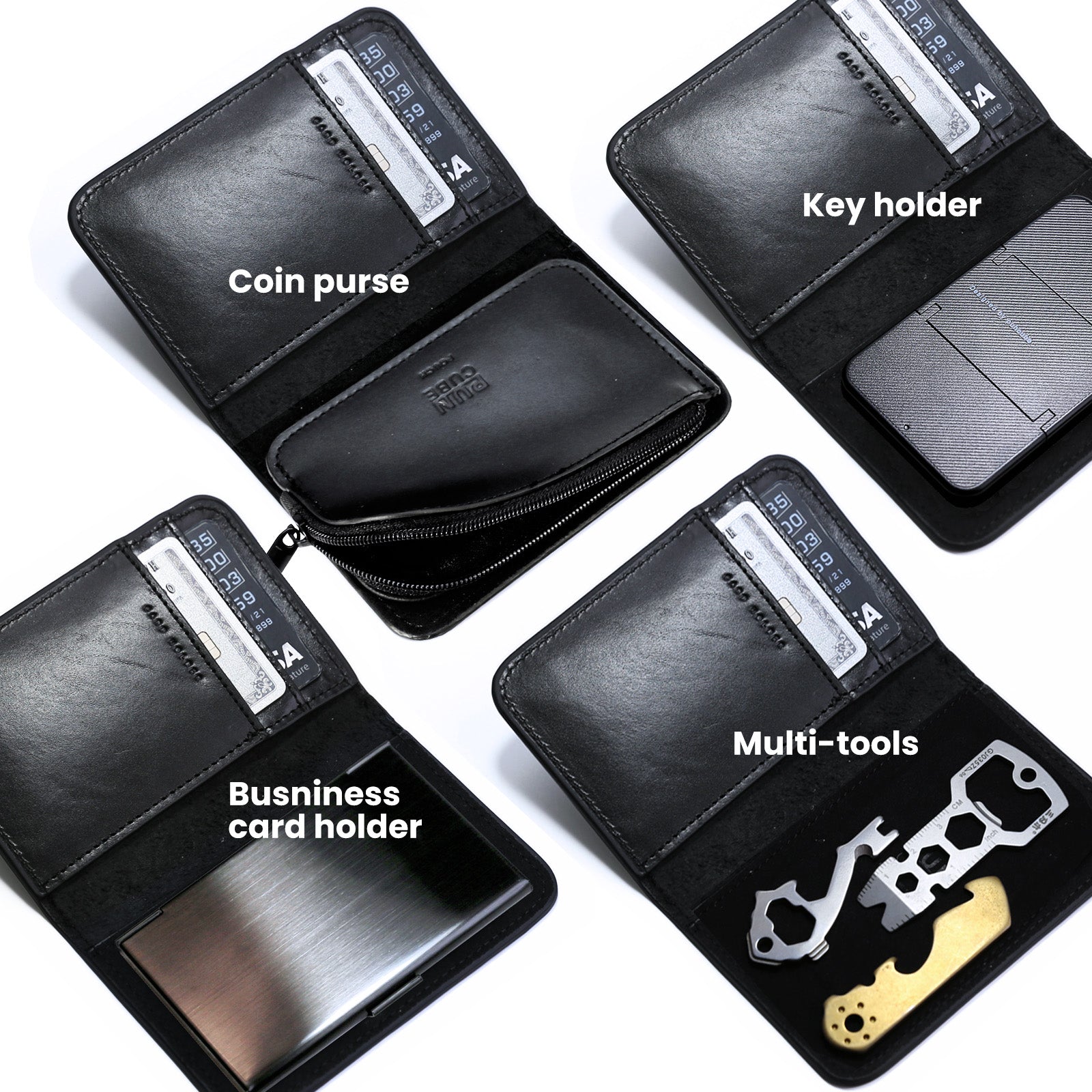 PUNCUBE Bifold Sandwich Wallet 2.0